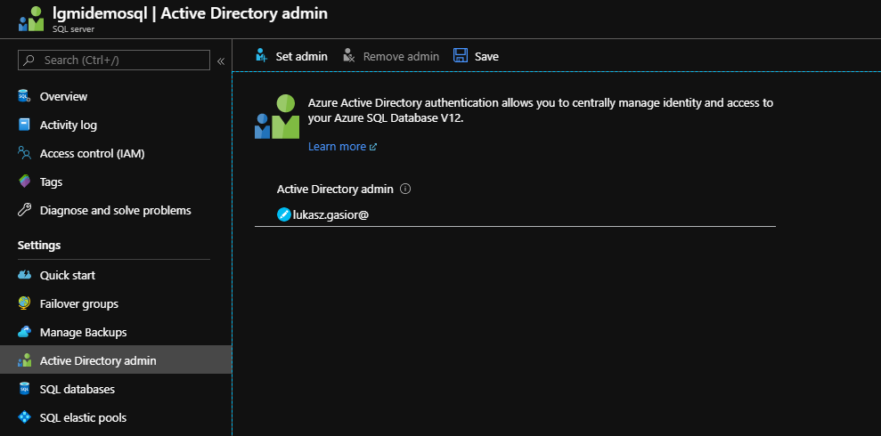 Passwordless Connection String To Azure Sql Database From Net Core Api Luke In The Clouds